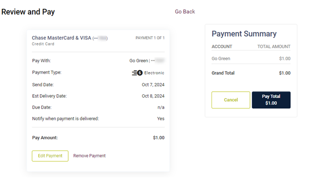 How do I schedule a Bill Pay payment?